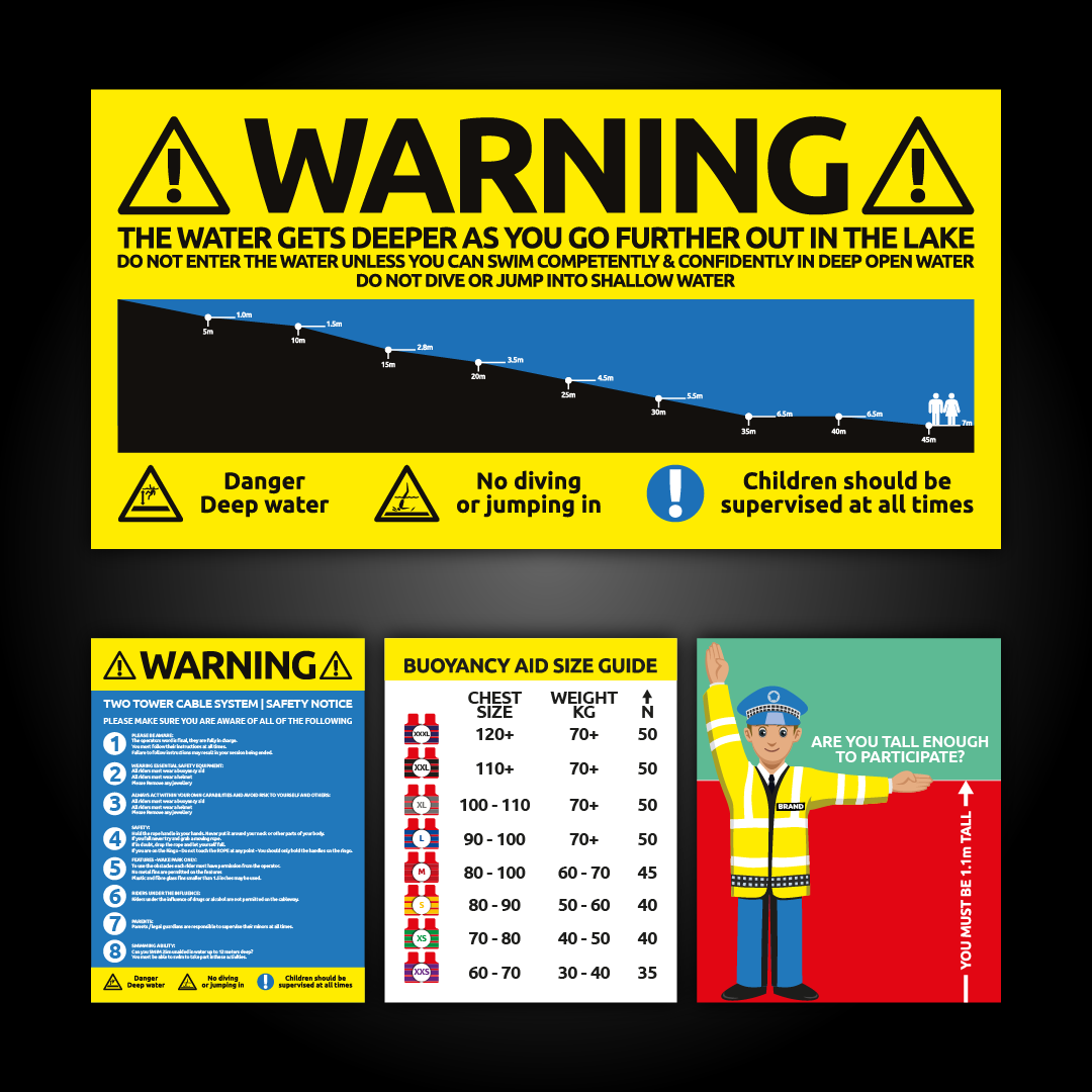 Bespoke Safety Signage – Lake OPS Consulting